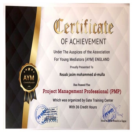 AYM Certificate | PPT