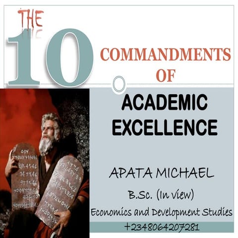 academic excellence | PPTX