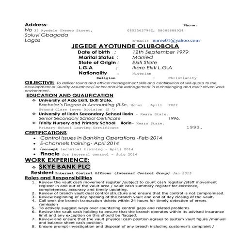 Ayotunde certified | DOC