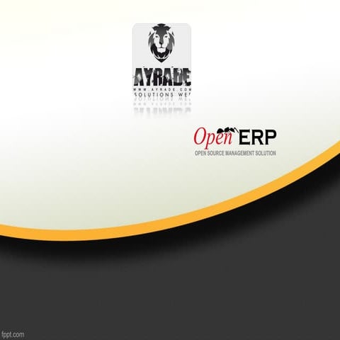 Presentation Open ERP | ODP