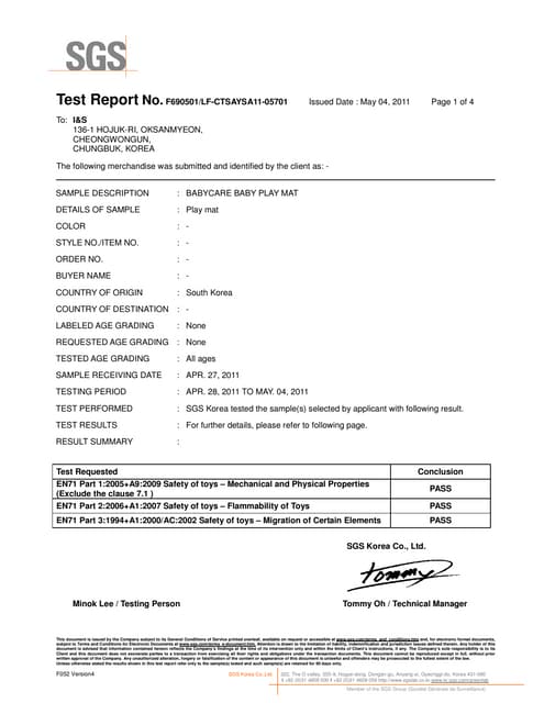 002 certificate - food contact certificate | PDF