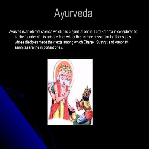 Ayurveda Principles | PPT