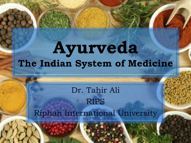 Basic principles of ayurveda | PDF