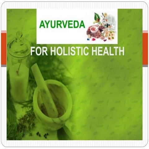 Ayurveda Self Care Courses Pptx