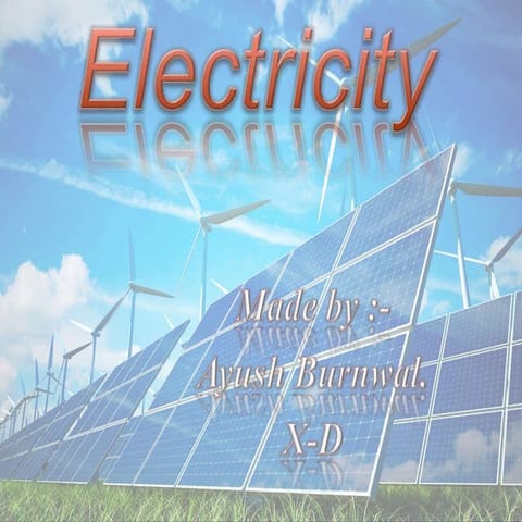 science electricity | PPT