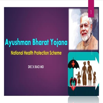 Ayushman Bharat Yojana National Health Protection Scheme | PPT