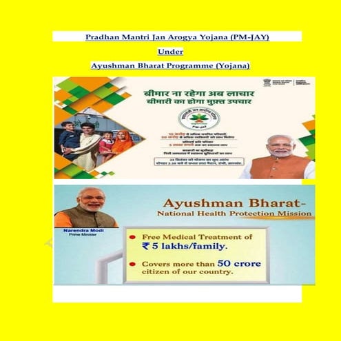 Ayushman bharat programme | DOCX