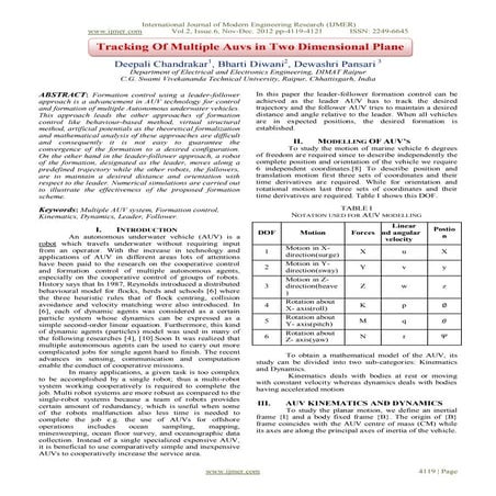 Tracking Of Multiple Auvs in Two Dimensional Plane | PDF