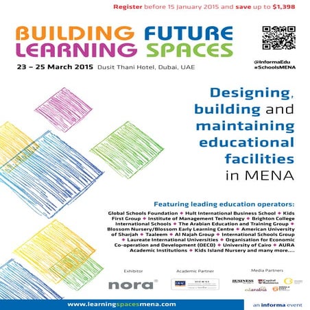 Building Future Learning Spaces MENA - Conference Brochure | PDF
