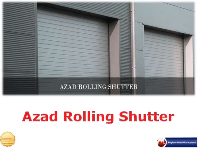 Automatic Rolling Shutter Bangalore, UAE | PDF