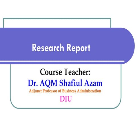 Research_Report_Writing_Principles_Types | PPTX