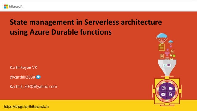 Azure Durable Functions Pptx