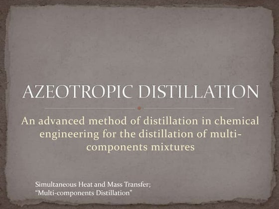 Distillation | PPT