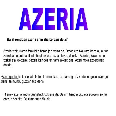 Azeria | PPT