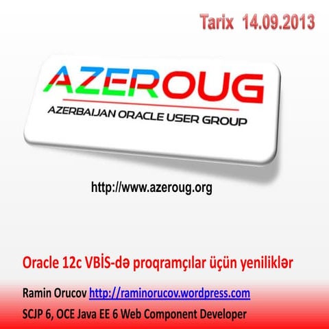 Oracle Database 12c new features for the developers. | PPT