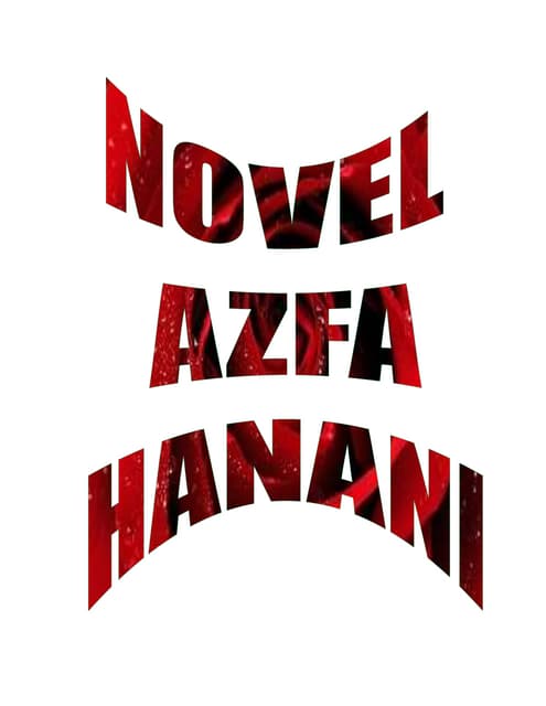 Azfa hanani (repaired) | PDF