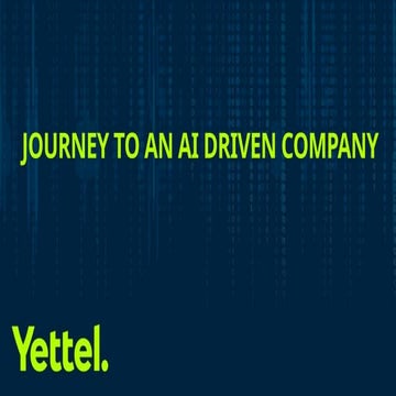[DSC Europe 24] Azfar Shah - Journey to AI driven company | PPT