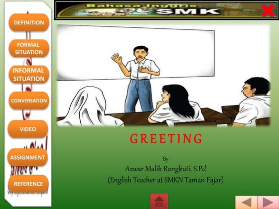 english greetings | PPTX