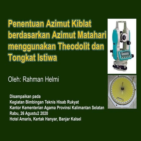 Bahan Presentasi Azimut Kiblat dan Azimut Mth.pdf