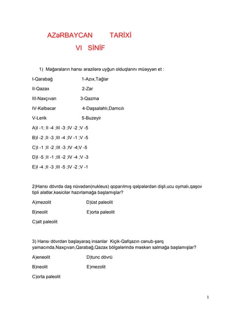 Planlaşdırma illik ix_yeni tarix | PPT