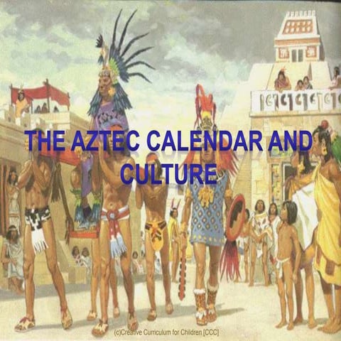 Aztec calendar & culture susan | PPT