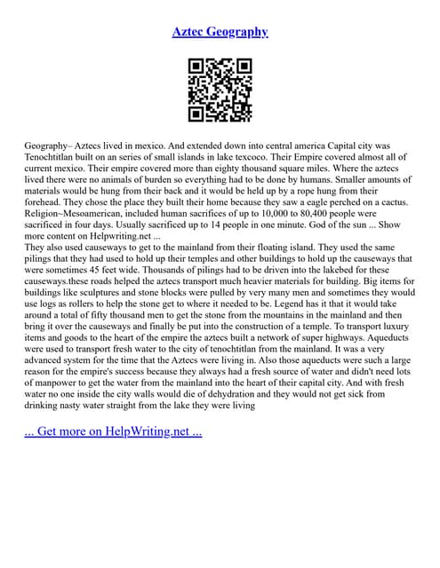 Aztec presentation | PPTX | Religion & Spirituality