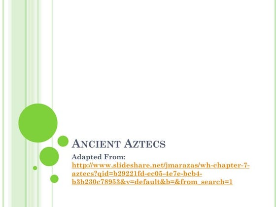 Aztec Civilization | PPT