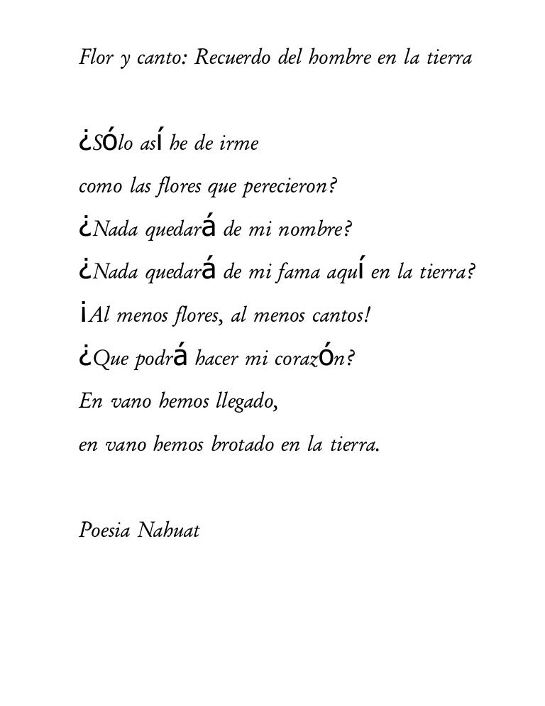 Aztec poetry flower and song ancient poesia azteca (1)