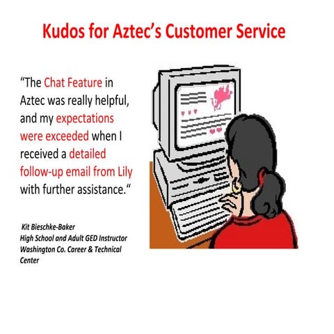 Aztec's 2014 GED series product research | PPT