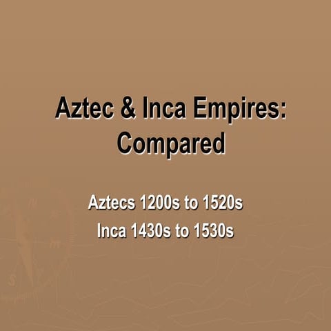 Aztec Civilization | PPT
