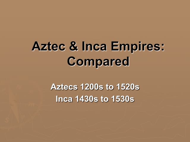 Aztec Civilization | PPT