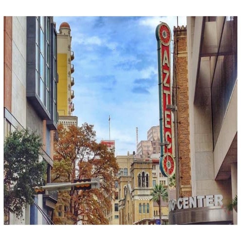 Aztec Theatre at 15 minutes drive to the south of San Antonio dentist ...