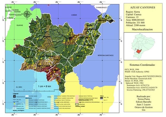Mapa de las Parroquias Urbanas de Cuenca | PDF
