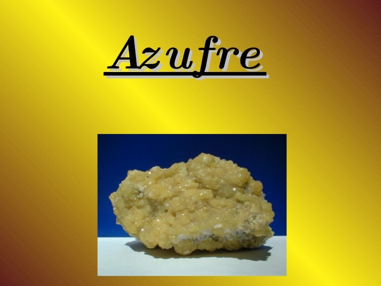 Azufre