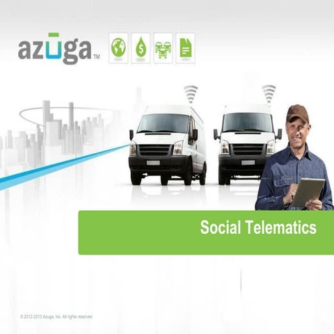 Azuga Social Telematics | PPT