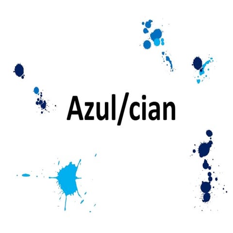 Color: azul | PPTX