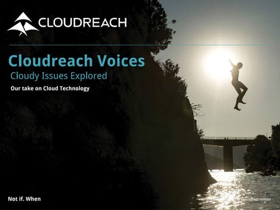 Cloudreach presentations