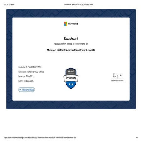 Azure Administrator Associate | PDF