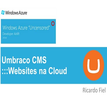 Umbraco CMS: Websites in the Cloud | PPTX