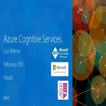 Azure Cognitive Services | PPT