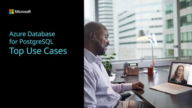 Azure Database For Postgresql Top Use Casespptx Databases