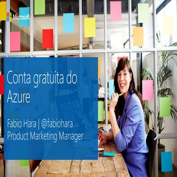 Conta Gratuita Do Azure Ppt