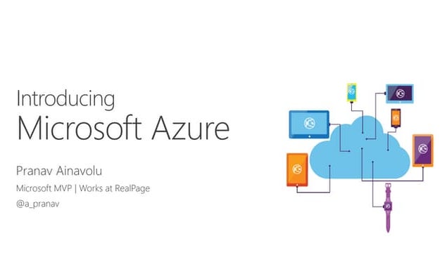 Microsoft Azure Overview Infographic | PPT