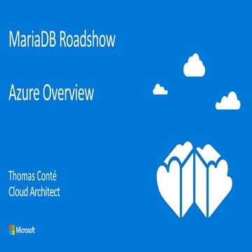 MariaDB on MS Azure - Part 1 | PPT