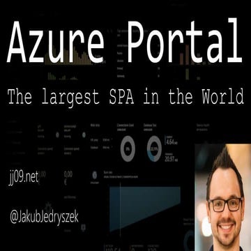 Azure Portal - the largest SPA in the World | PPT