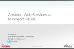AWS vs. Azure