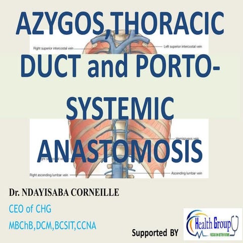 Azygos ,Thoracic duct and Porto-Systemic anastomosis.pptx