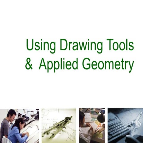 B.tech i eg u1 use of drawing tools | PPTX