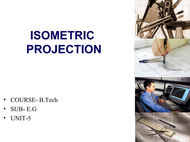 engineering drawing isometric projection | PPT