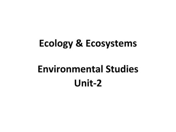 Ecological pyramids ppt | PPT